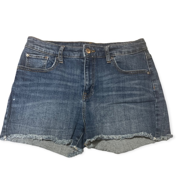 GAP | Shorts | Salegap High Rise Cutoff Jean Shorts Medium Wash Blue ...